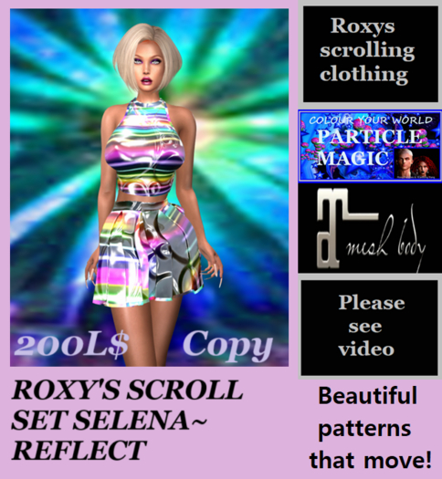Second Life Marketplace - ROXY'S SCROLL SET SELENA~ REFLECT